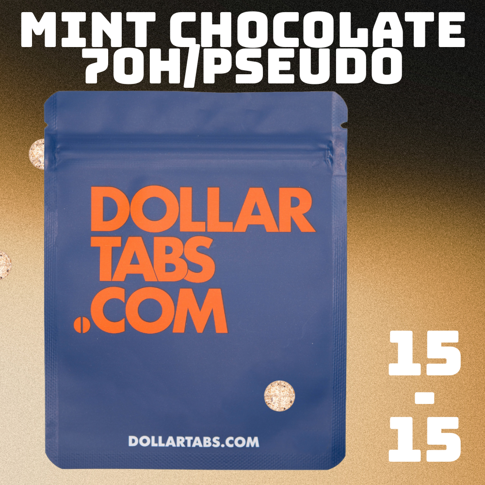 15mg 7oh / 15mg Pseudo Mint Chocolate – 25ct - DollarTabs.Com